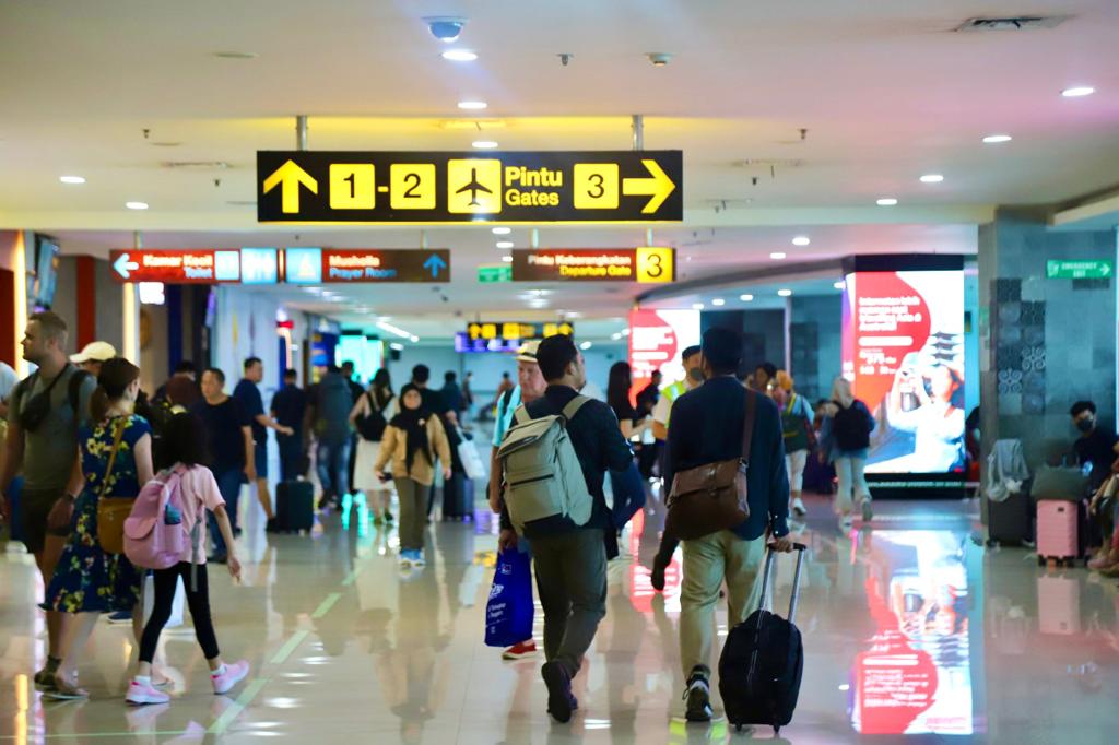 Pergerakan Penumpang di Bandara Ngurah Rai di atas 85 Persen